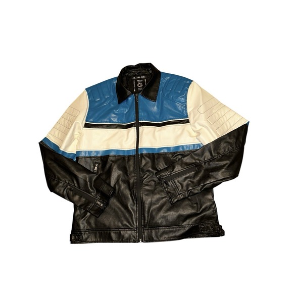 Fried Denim | Jackets & Coats | Fried Denim Faux Leather Bomber Jacket ...